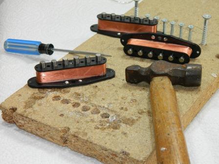 building single coil pickups